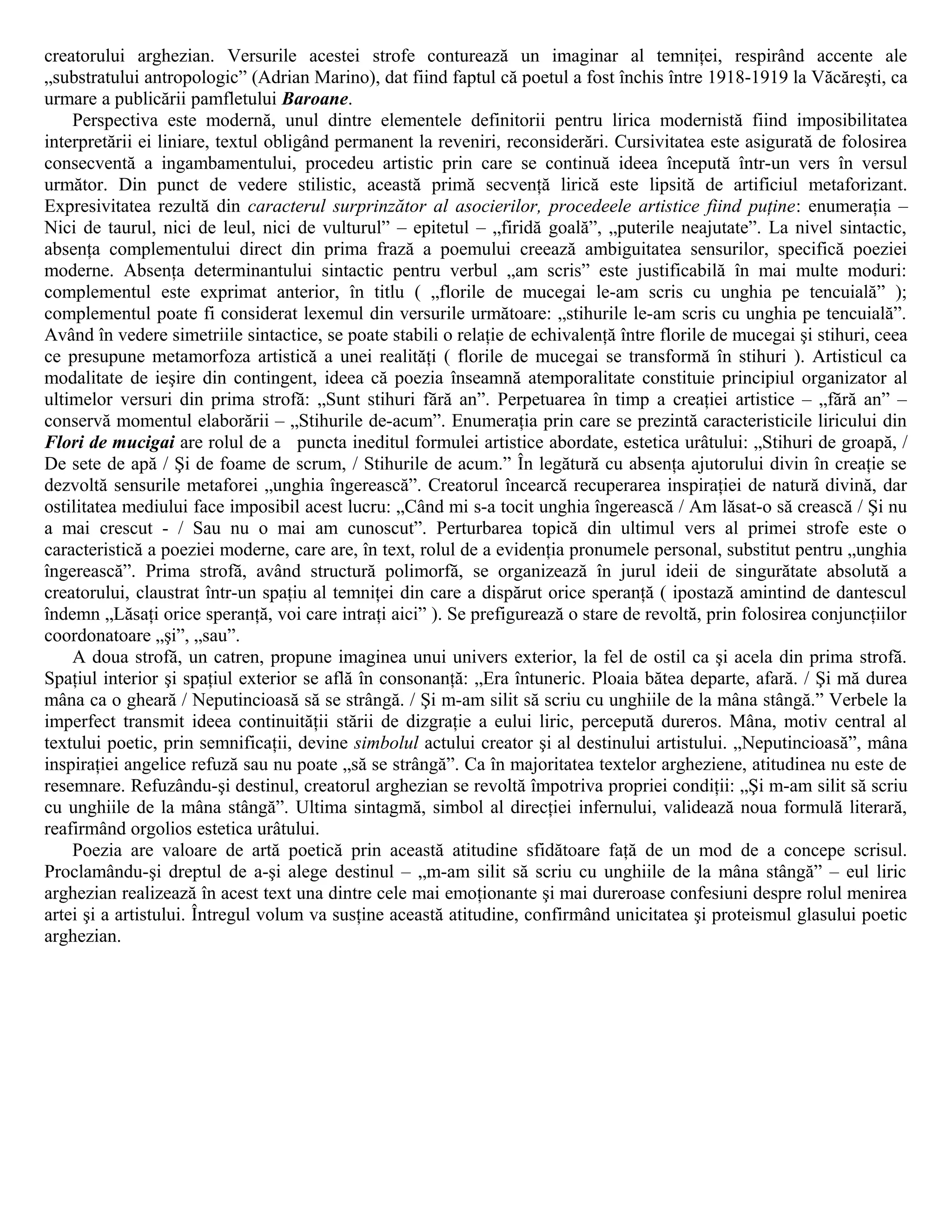 Tema viziunea-despre-lume-tudor-arghezi1 | DOC