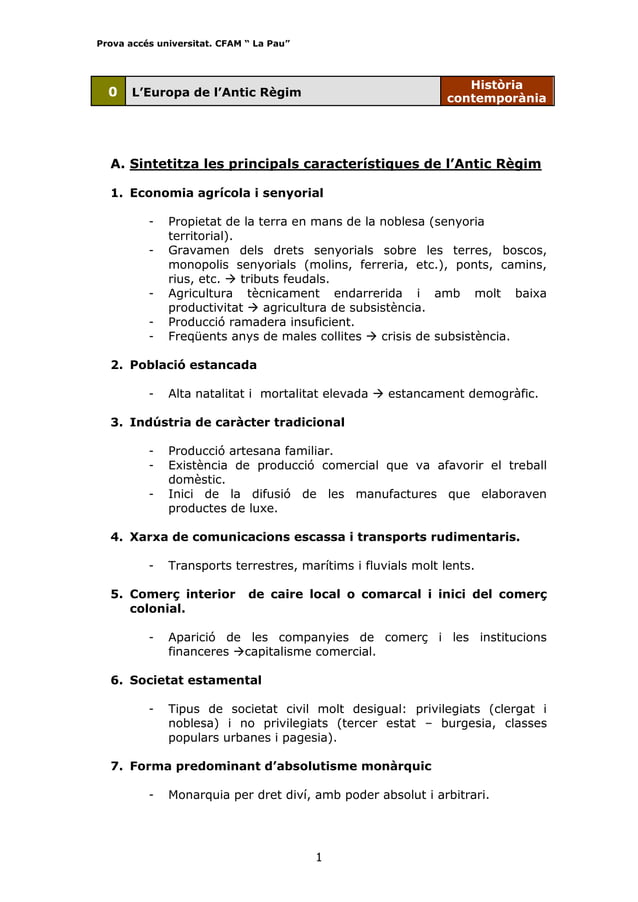 Tema 0. l'europa_de_l'antic_règim_complet | PDF