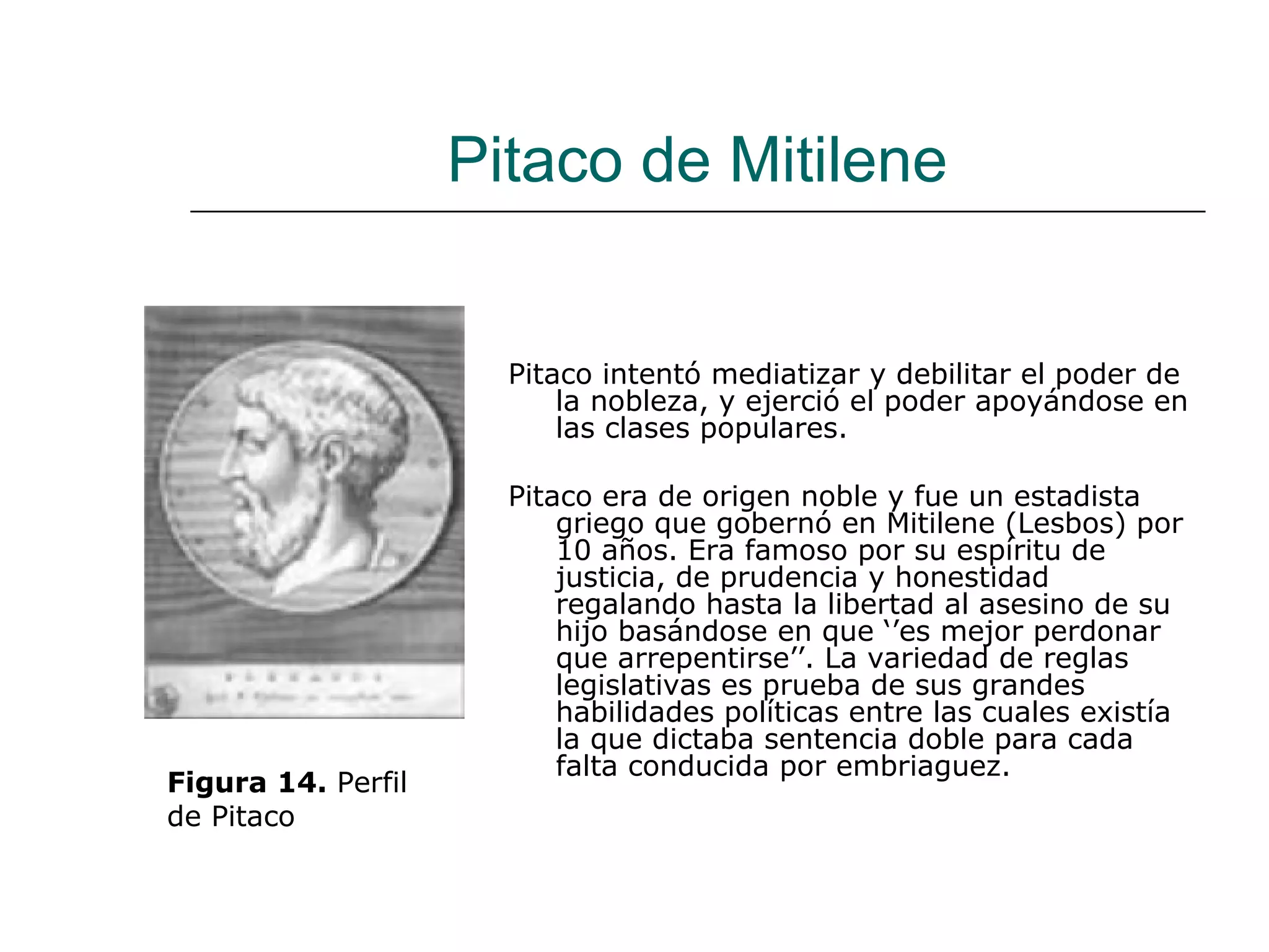 Tema 2. El origen de la filosofía: los siete sabios griegos | PPT
