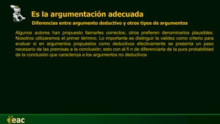 Tema 03. tipos de argumentos | PDF