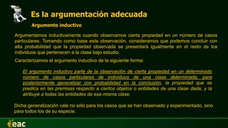 Tema 03. tipos de argumentos | PDF