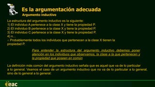 Tema 03. tipos de argumentos | PDF