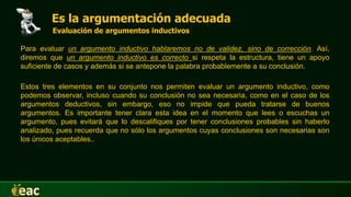 Tema 03. tipos de argumentos | PDF