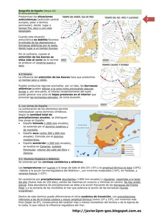Tema 3 el clima | PDF