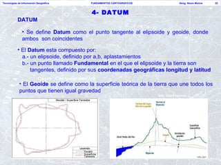 Tema 03 Proyecciones Cartográficas | PPT