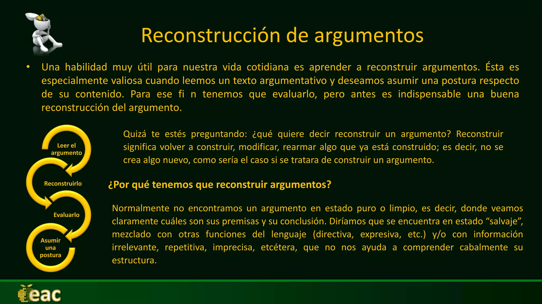 Tema 04.como se evalua el argumento de un tercero | PDF