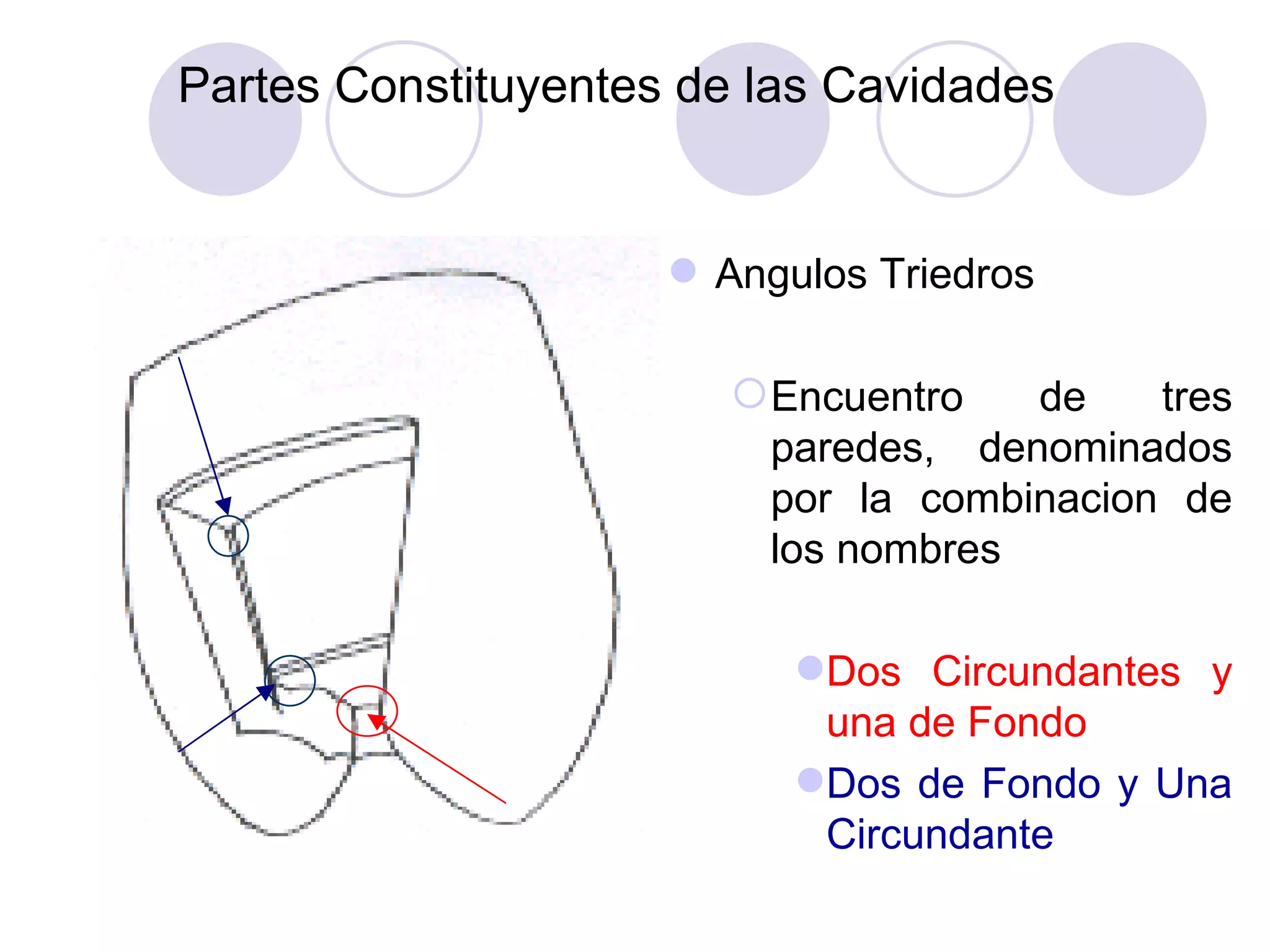 Tema 05 Nomenclatura Y Clasificacion De Las Cavidades | PPT