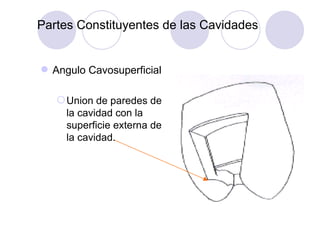 Tema 05 Nomenclatura Y Clasificacion De Las Cavidades | PPT