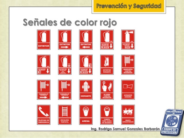 SEÑALIZACIÓN DE SEGURIDAD Y CÓDIGO DE COLORES