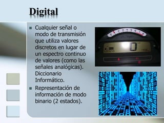 Tema 1.1 fundamentos de los sistemas digitales | PPTX