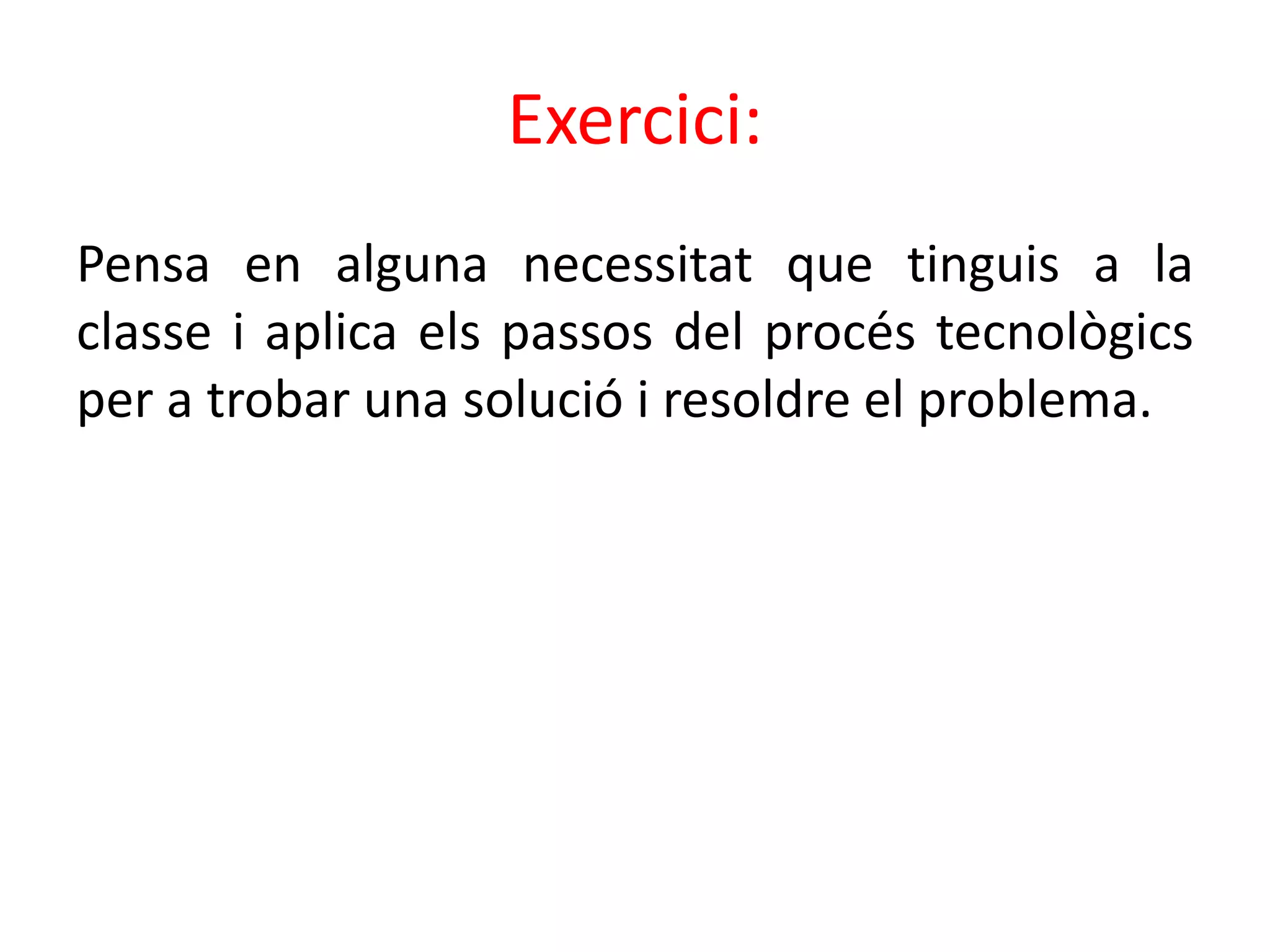 Tema 1. Què és la tecnologia? | PPTX