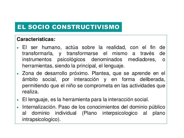 Tema 1: Constructivismo y socioconstructivismo