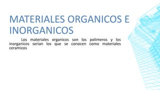 Tema 1 clasificacion de los materiales | PDF