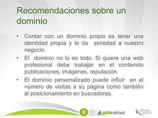 Tema1 dominio propio | PPTX