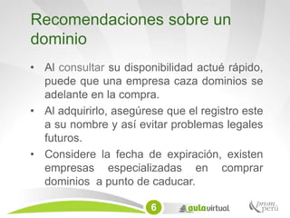 Tema 1: Dominio propio | PPTX