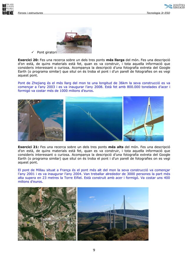 Tema 1. Forces I Estructures (Exercicis) | PDF