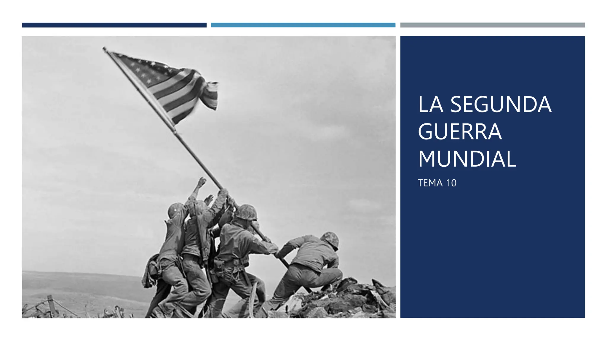 TEMA.2 GUERRA MUNDIAL RESUMEN Y CARACTERÍSTICAS | PPT
