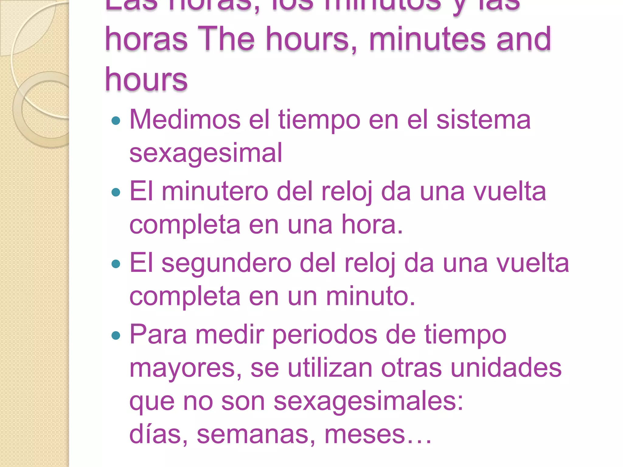 Tema 10. la medida del tiempo | PPT