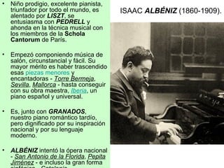 NACIONALISMO MUSICAL EN ESPAÑA | PPT