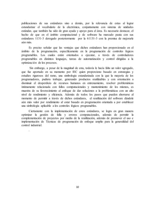 ESTÁNDARES: CEN, IEC (1131-3, 61131-3), ASME | DOCX