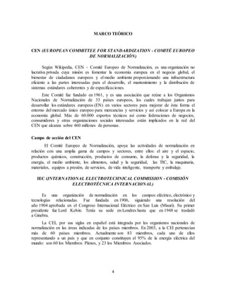 ESTÁNDARES: CEN, IEC (1131-3, 61131-3), ASME | DOCX