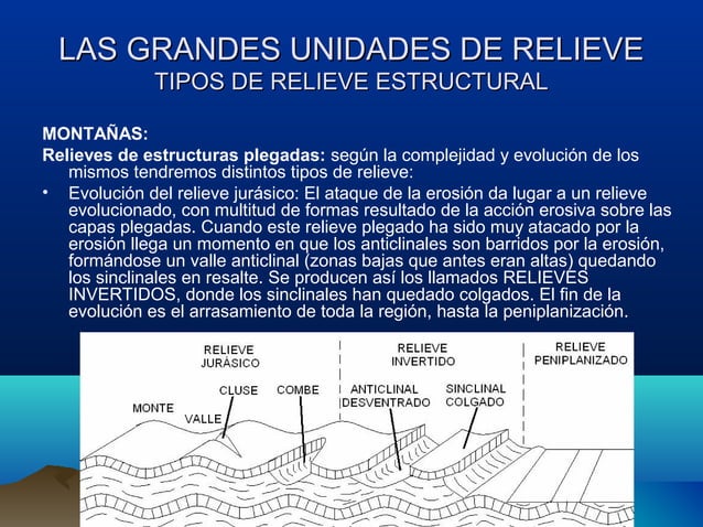 Relieves estructurales. | PPT