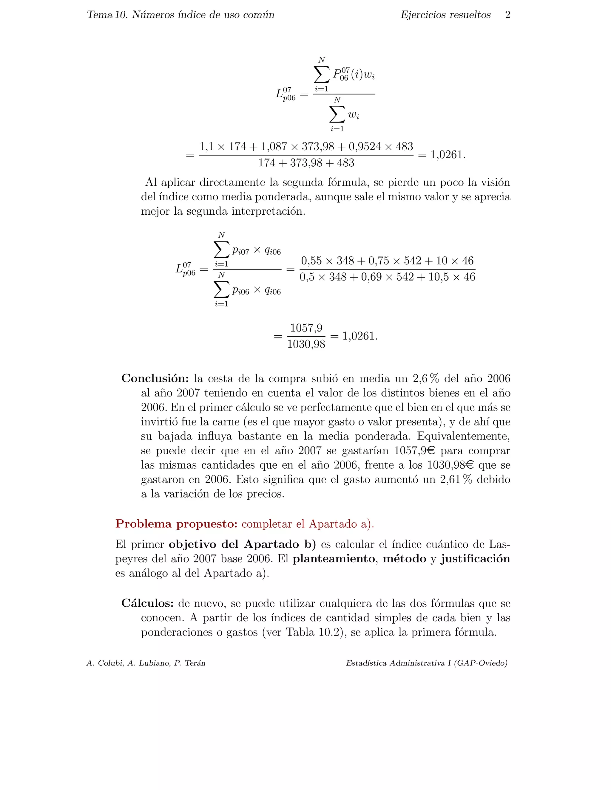 Tema10 eai ejemplos (1) indice de precios | PDF