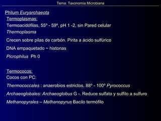 Principales Grupos Bacterianos | PPT