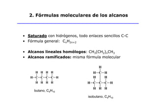 Tema11.alcanos | PDF