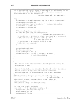 Expresiones Regulares Java