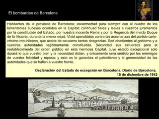 Tema 12.- El reinado de Isabel II. Minoría de edad. 1833-43 | PPT