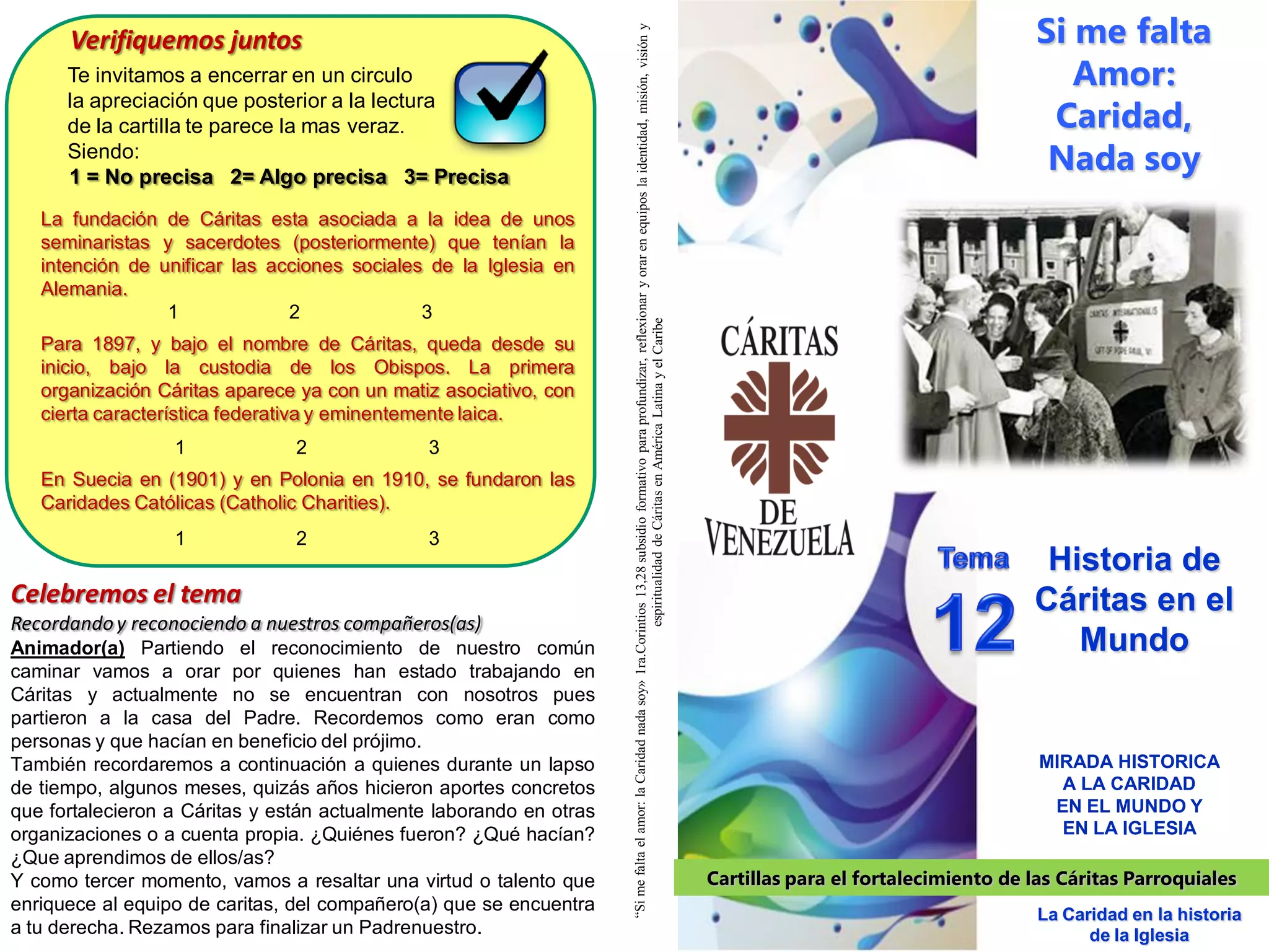 historia de Caritas en el mundo | PDF | Christianity | Religion ...