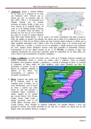 Tema 12 pueblos prerromanos 1 eso | DOCX