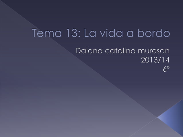 Tema 13 esquema | PPTX