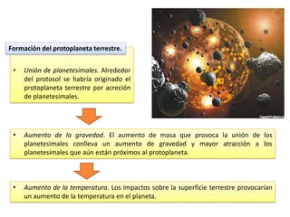 Tema 14 Origen y estructura de la tierra | PPTX