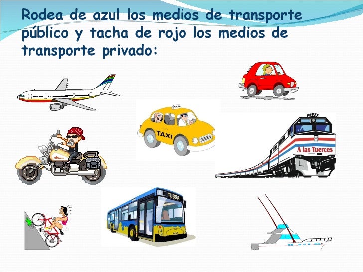 Tema 14 los medios de transporte