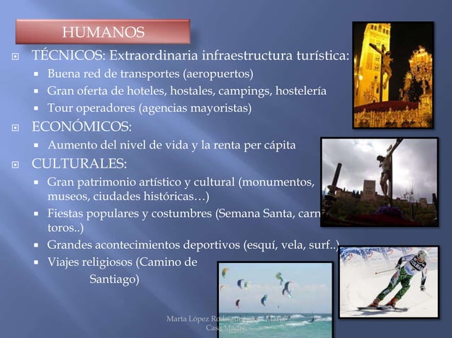 Tema 17. el turismo en españa. | PPTX