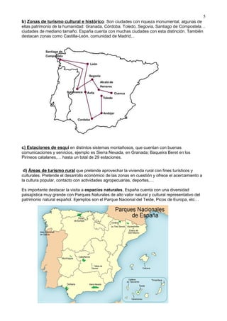 Tema 17. El turismo en España | DOC