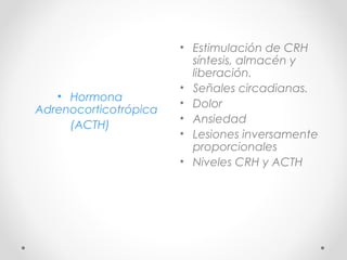 Tema 18 reacción endócrina a la lesión | PPT
