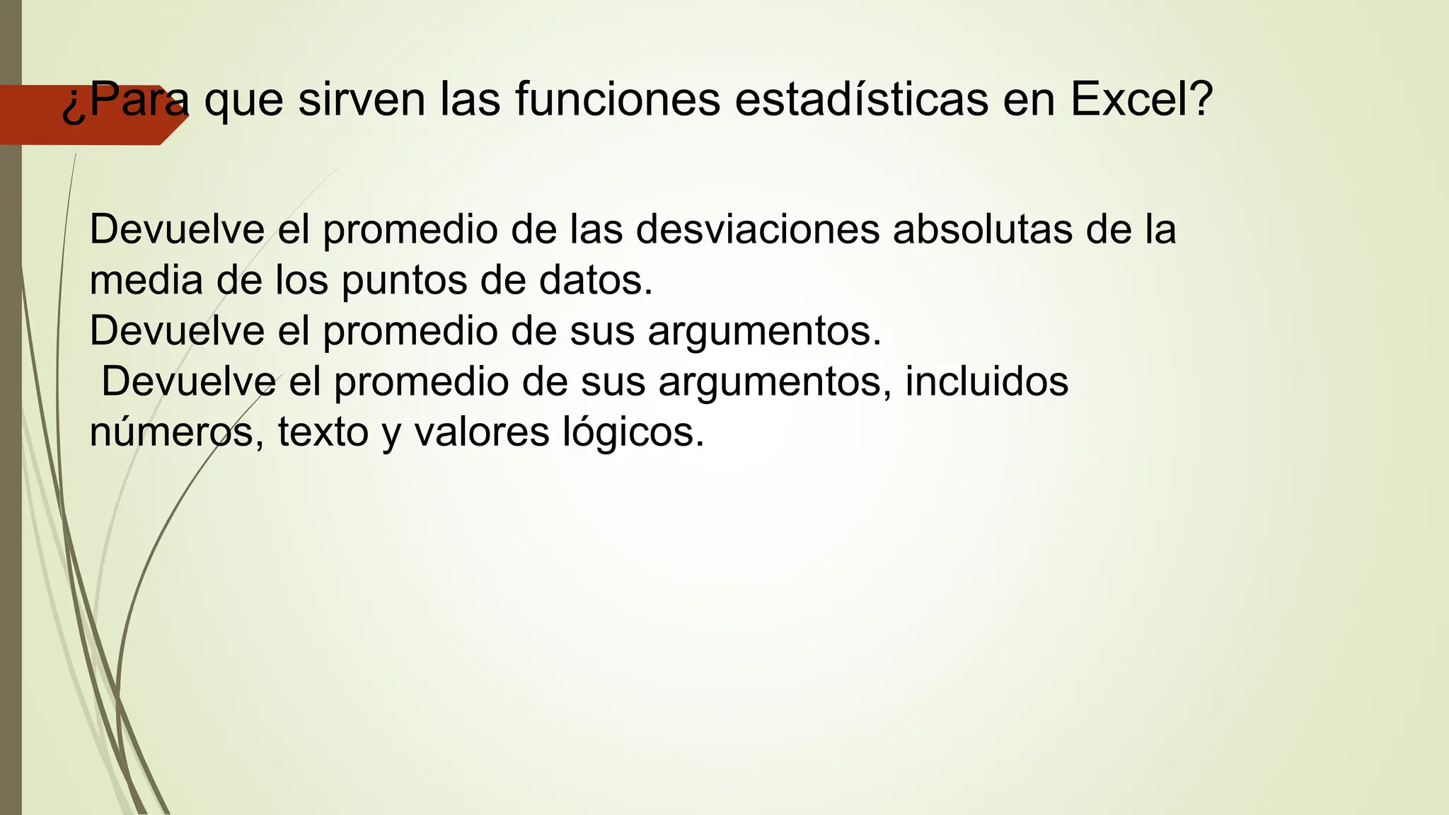 TEMA 19 EXCEL.pptx Funciones estadísticas ...