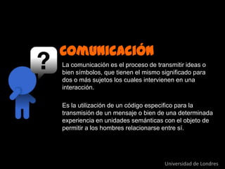 La comunicación en el proceso de diseño | PPSX
