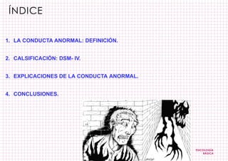 TEMA 1 Conducta anormal. PSICOLOGIA CLINICA | PPTX