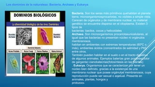 TEMA 1 CLASIFICACION DE LA BIODIVERSIDAD | PPTX