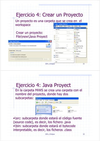Tema 1 el entorno de desarrollo de java | PDF