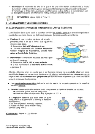Tema 1 el planeta tierra | DOCX