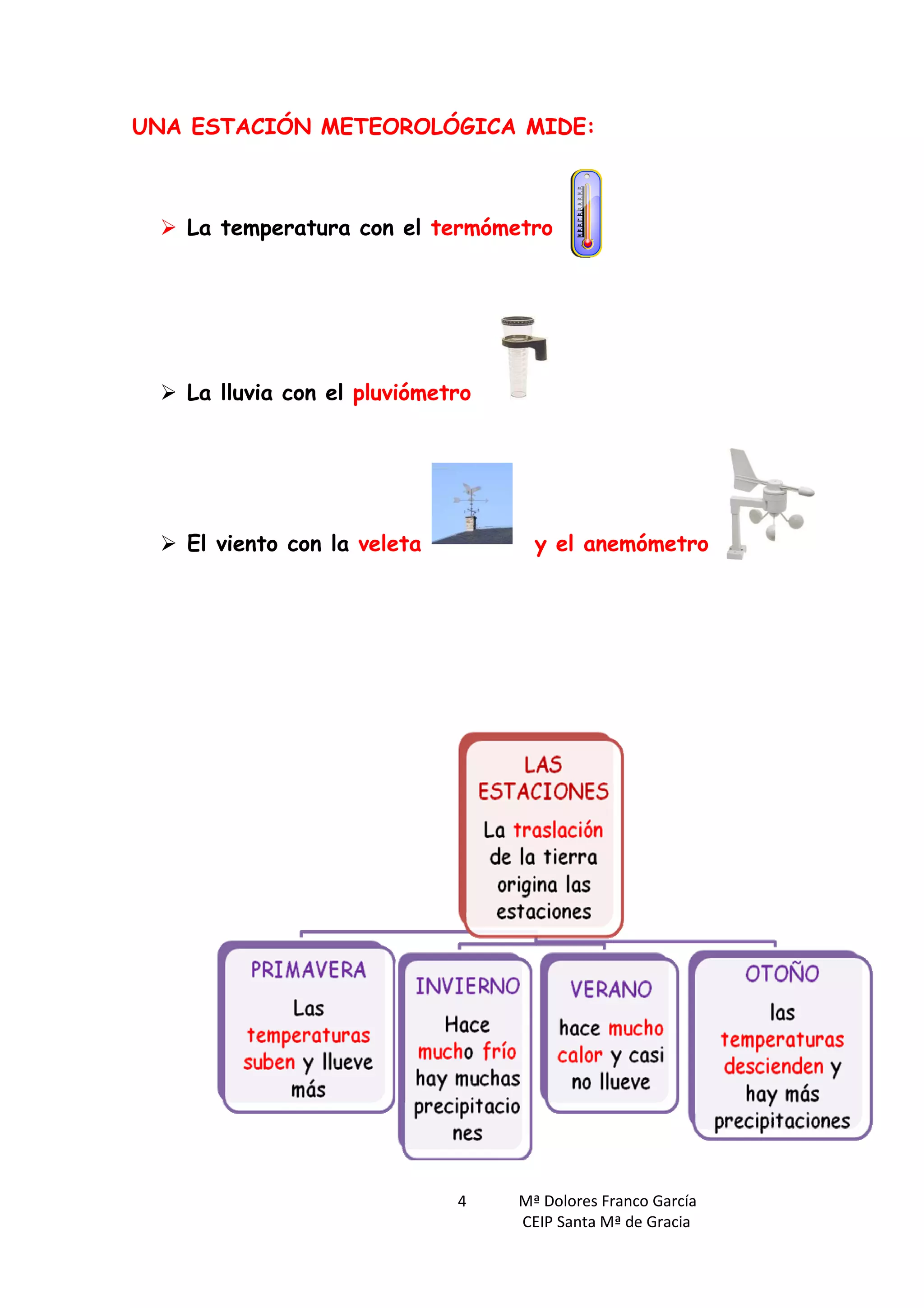 Tema 1 el tiempo y el clima | PDF