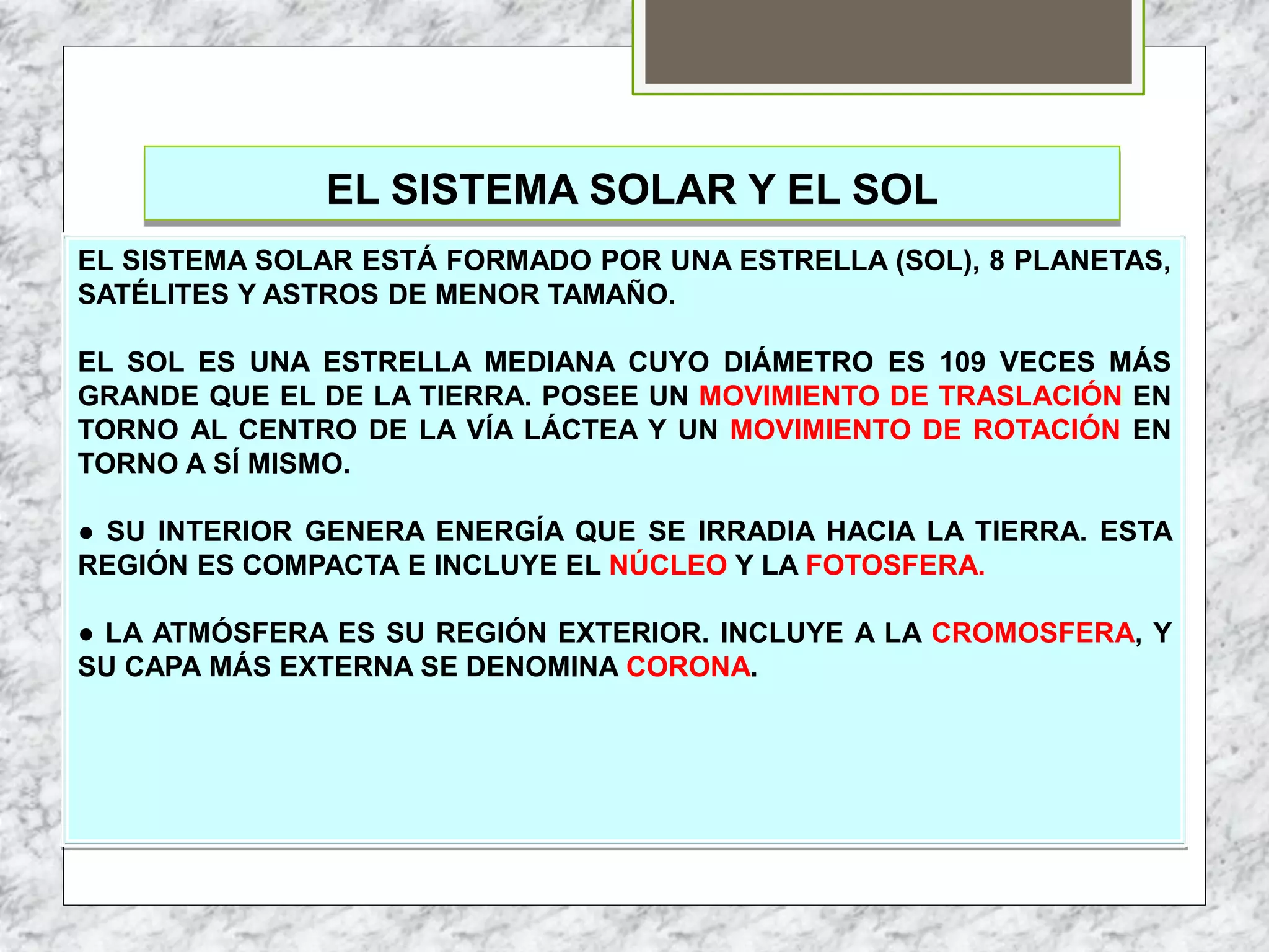 Tema 1 el universo y el sistema solar | PPT