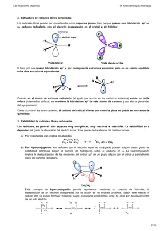 Las reacciones orgánicas | PDF
