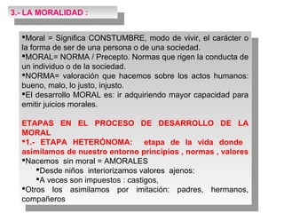 Tema 1 identidad y alteridad. educación afectivo moral | PPT