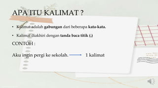 TEMA 1 KALIMAT UTAMA,IDE POKOK,DAN KALIMAT PENJELAS (1).ppt